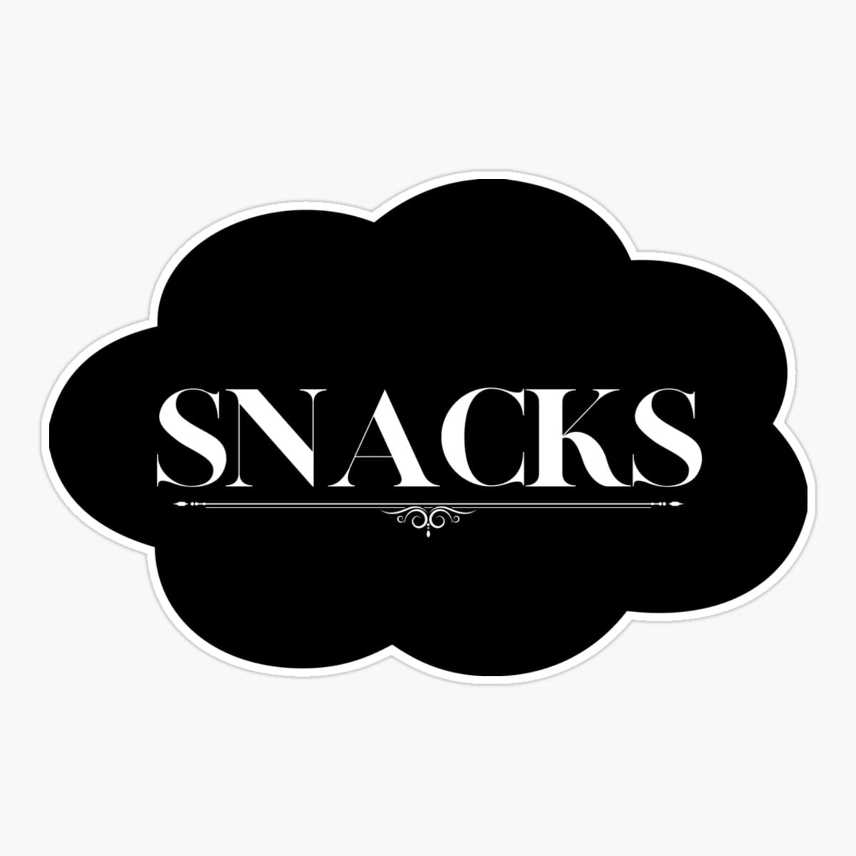 Maneki Snack Label Sticker, Phone Decal Water Bottle Stickers Car ...