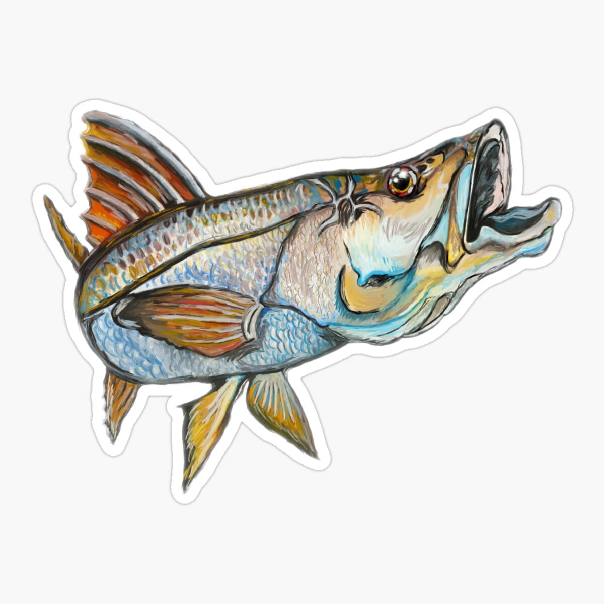 Maneki Snook Er, Phone Decal Water Bottle Stickers Car Decals, Funny ...