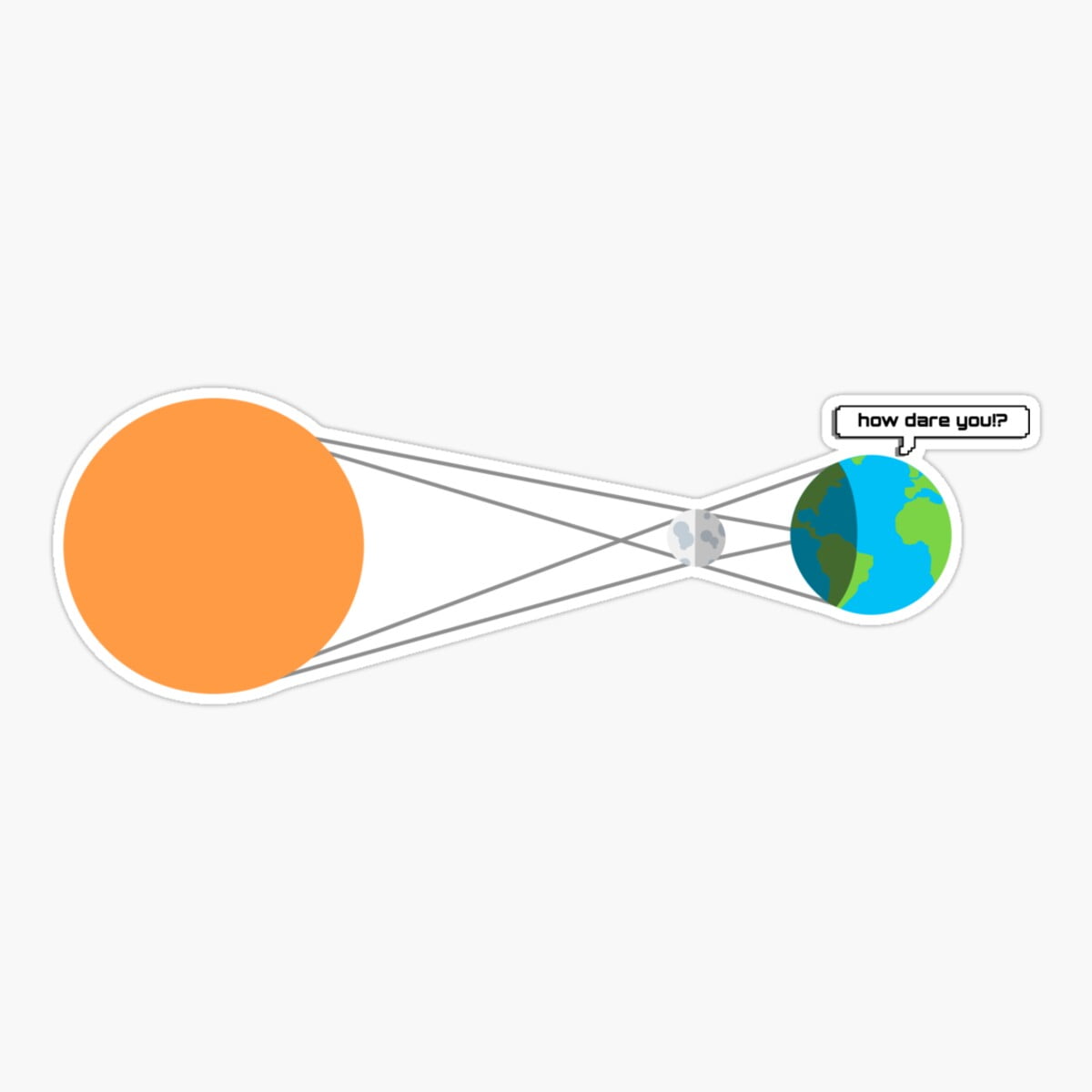 Maneki Solar Eclipse Er, Phone Decal Water Bottle Stickers Car Decals ...