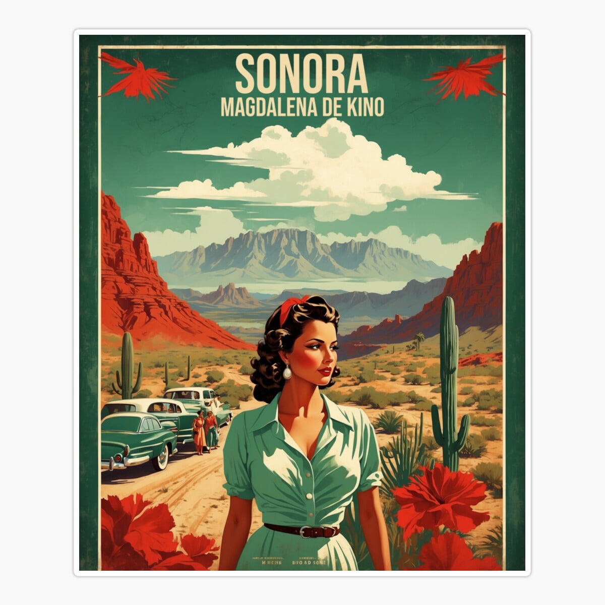 Maneki Sonora Magdalena De Kino Magic Town Vintage Travel Tourism ...