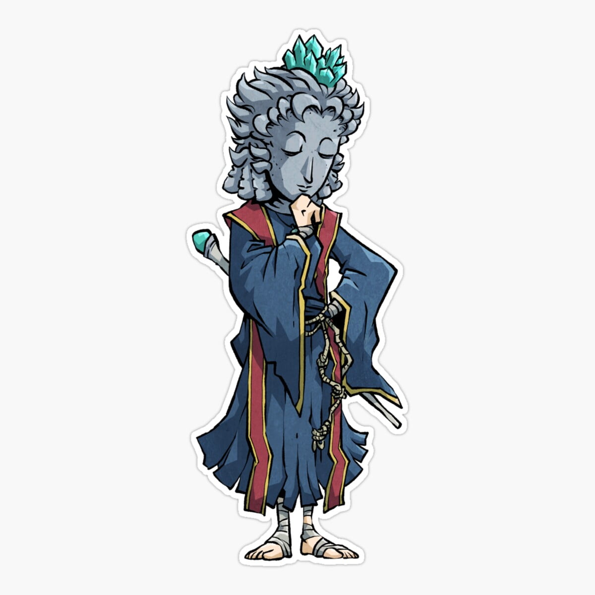 Maneki Sorceress Sellen Er, Phone Decal Water Bottle Stickers Car ...