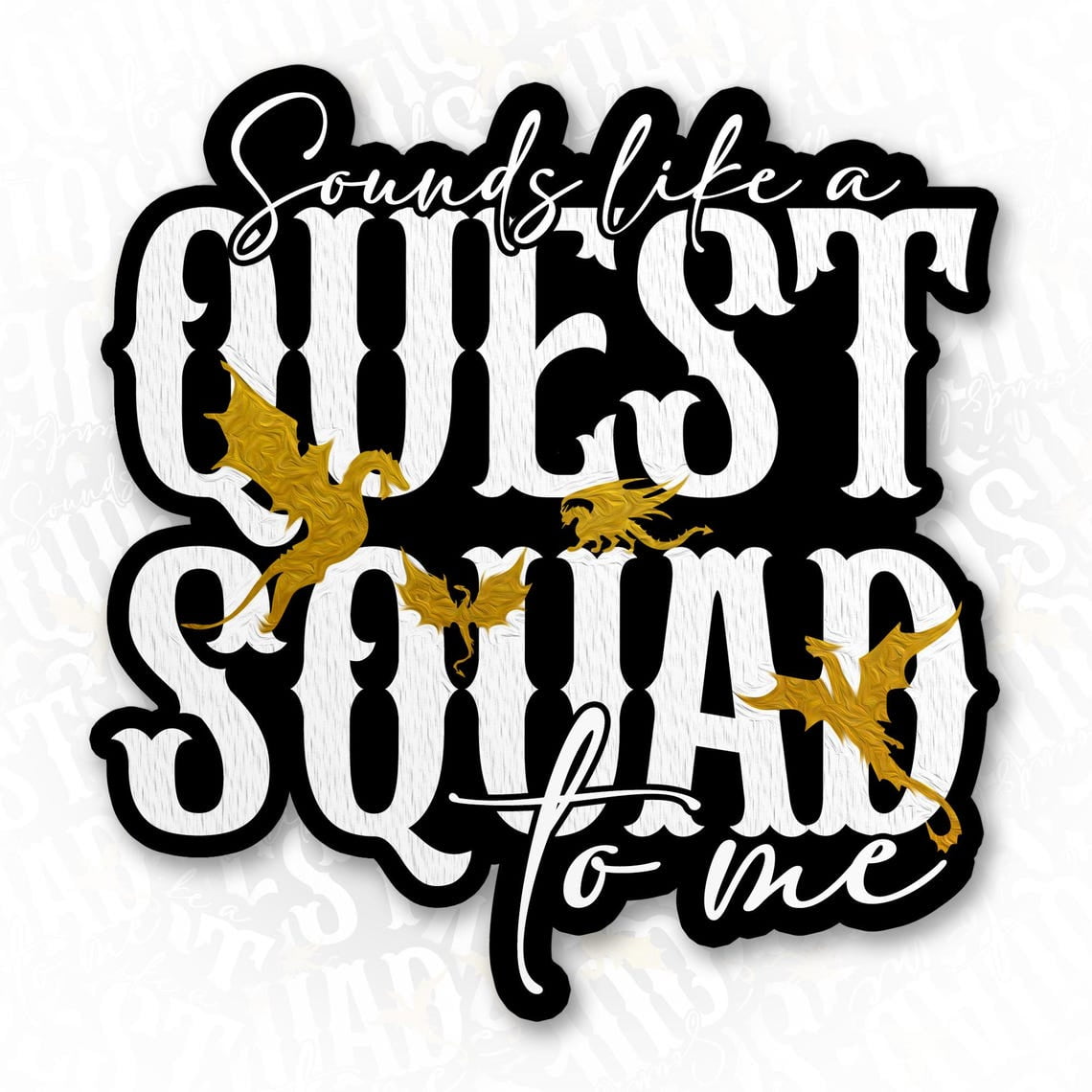 Maneki Sounds Like Quest Squad Er, Bookish Dragons Ers Booktok Reading ...