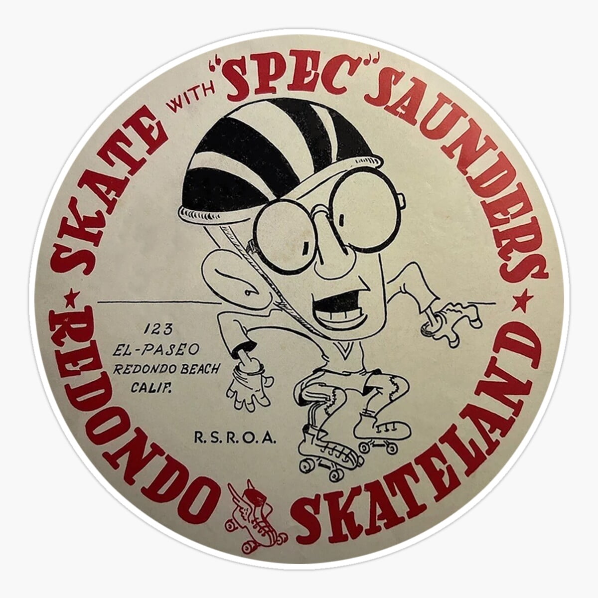 Maneki Spec Saunders Redondo Skateland Redondo Beach California Roller ...