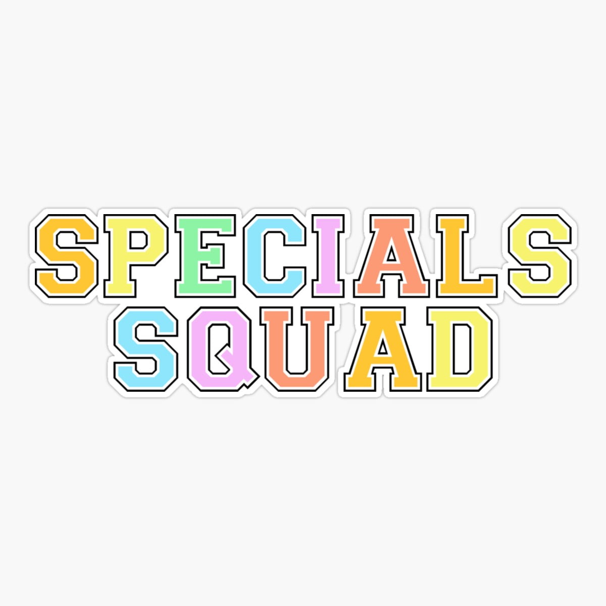 Maneki Specials Squad Er, Phone Decal Water Bottle Stickers Car Decals ...