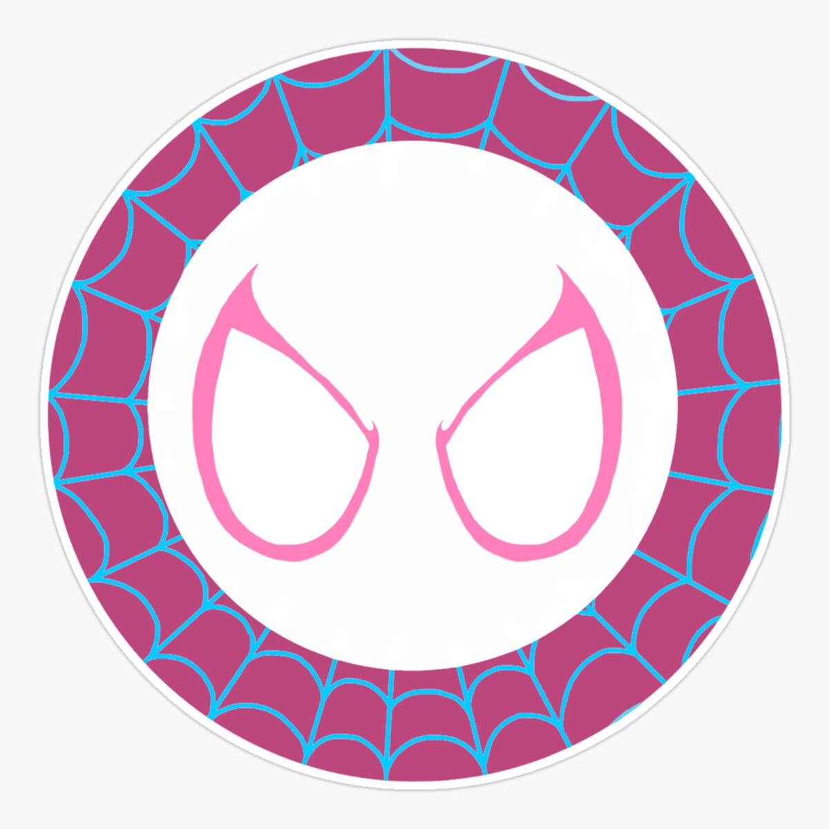 Maneki Spider-Gwen Sticker, Phone Decal Water Bottle Stickers Car ...