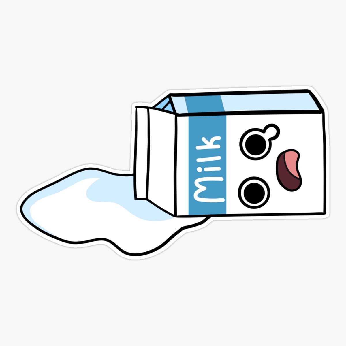 Maneki Spilled Milk Er, Phone Decal Water Bottle Stickers Car Decals ...