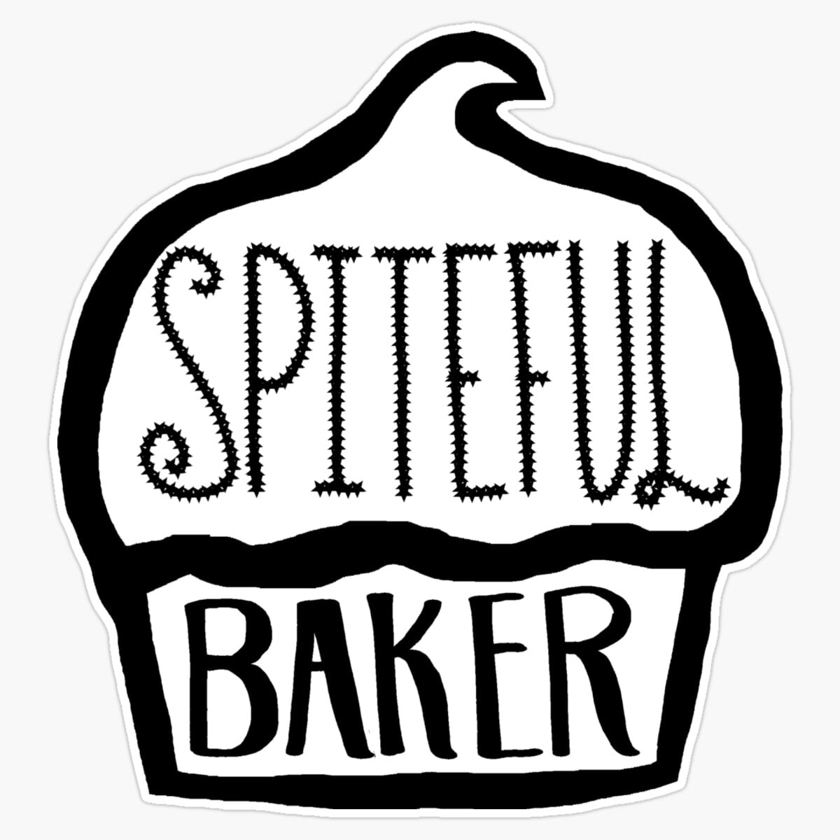 Maneki Spiteful Baker Er, Phone Decal Water Bottle Stickers Car Decals ...