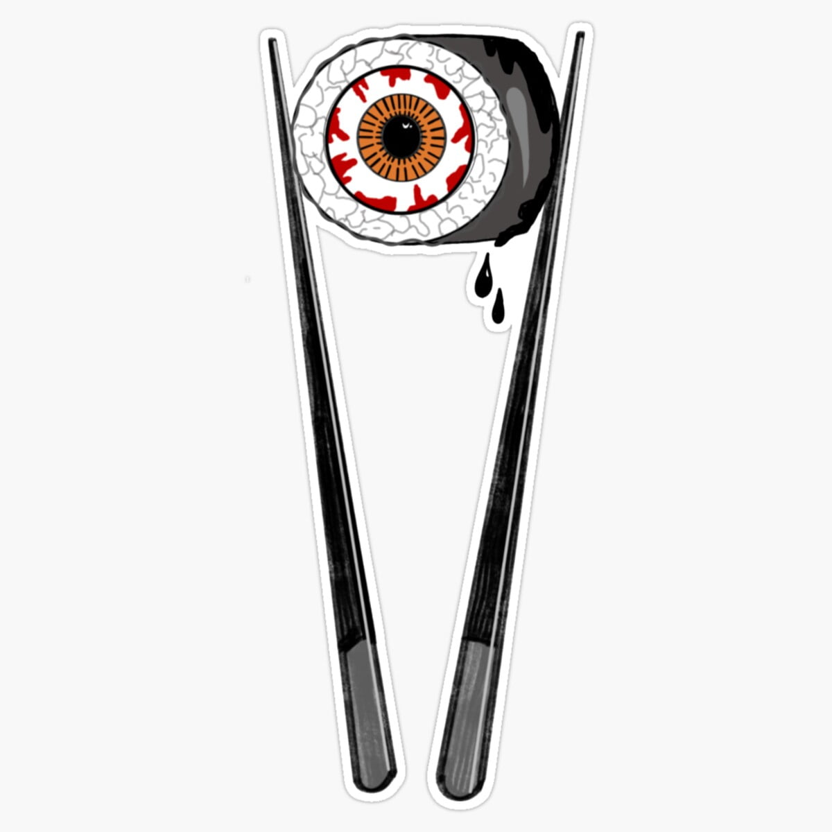 Maneki Spooky Sushi Er, Phone Decal Water Bottle Stickers Car Decals ...