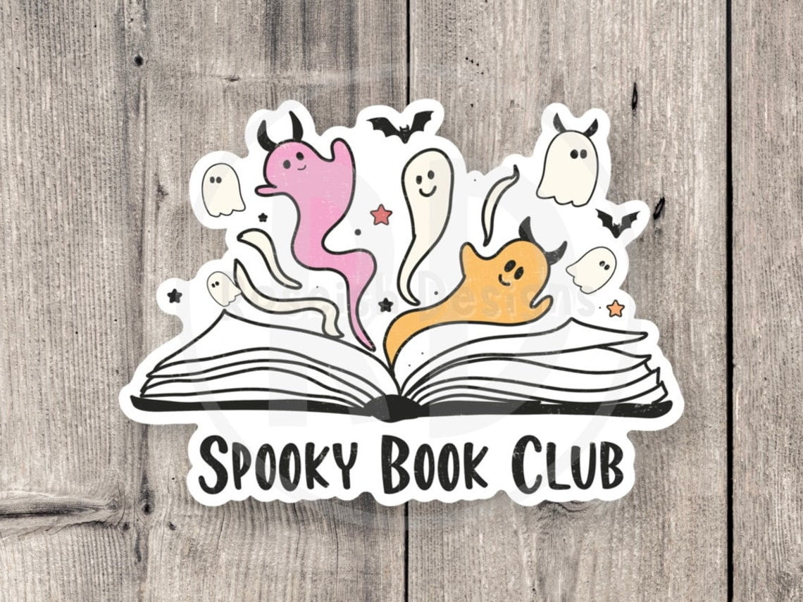 Maneki Spooky book club er, er, cute ghost, spooky water bottle er ...