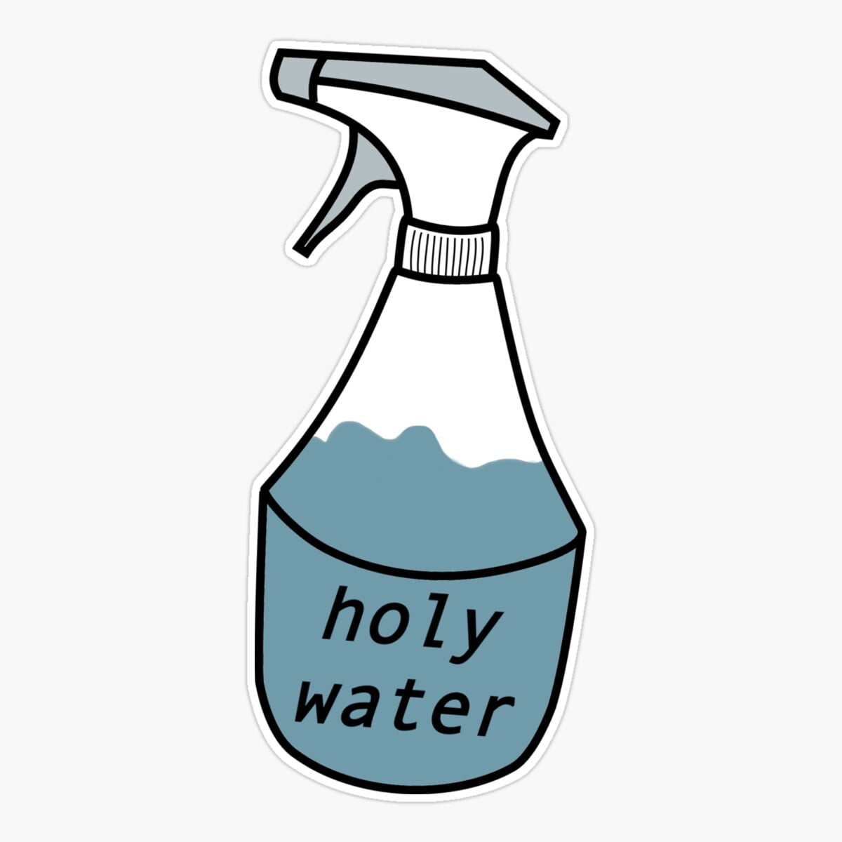 Maneki Spray Holy Water Er, Phone Decal Water Bottle Stickers Car ...