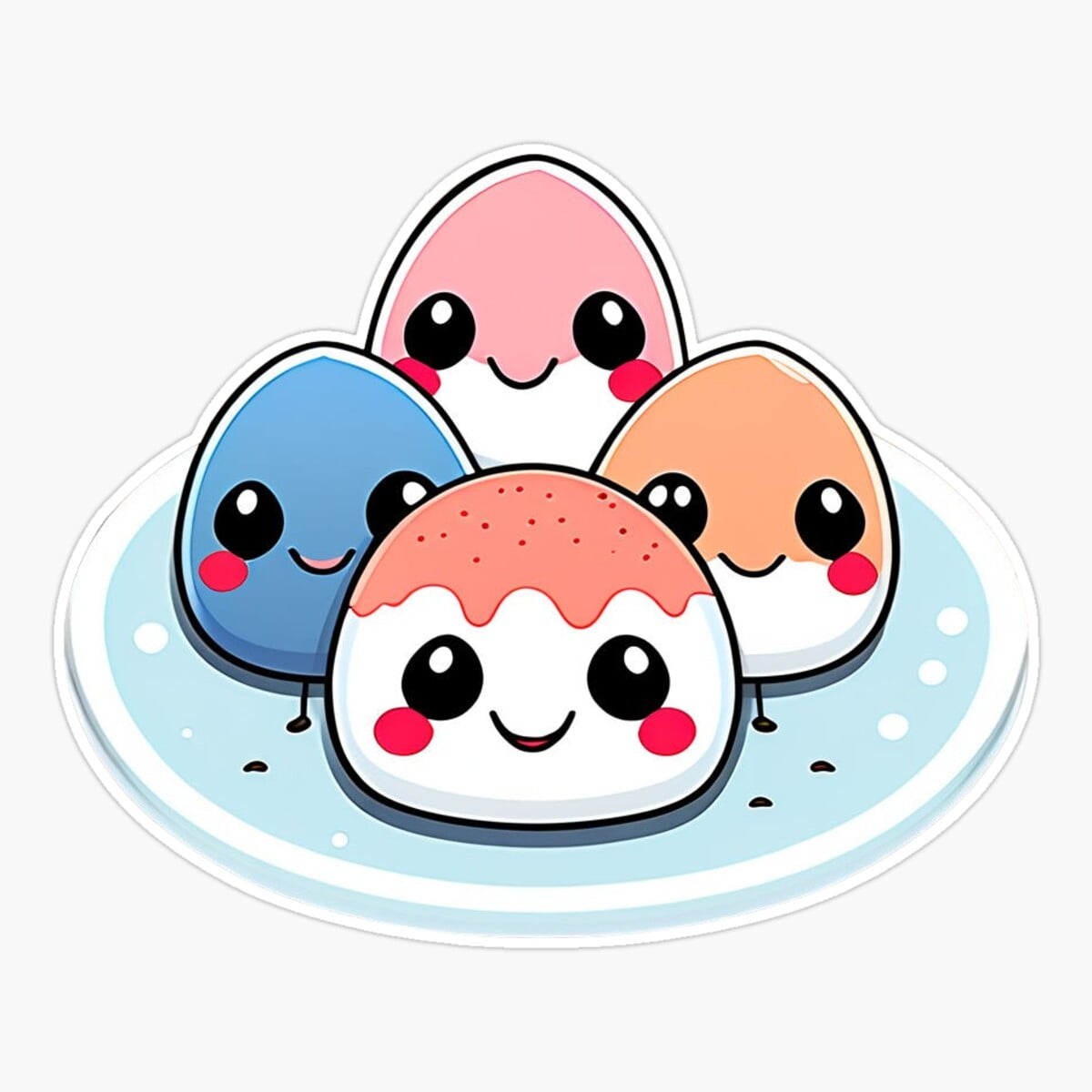 Maneki Sprinkle Some Kawaii Fun With These Adorable Onigiri Chibis ...