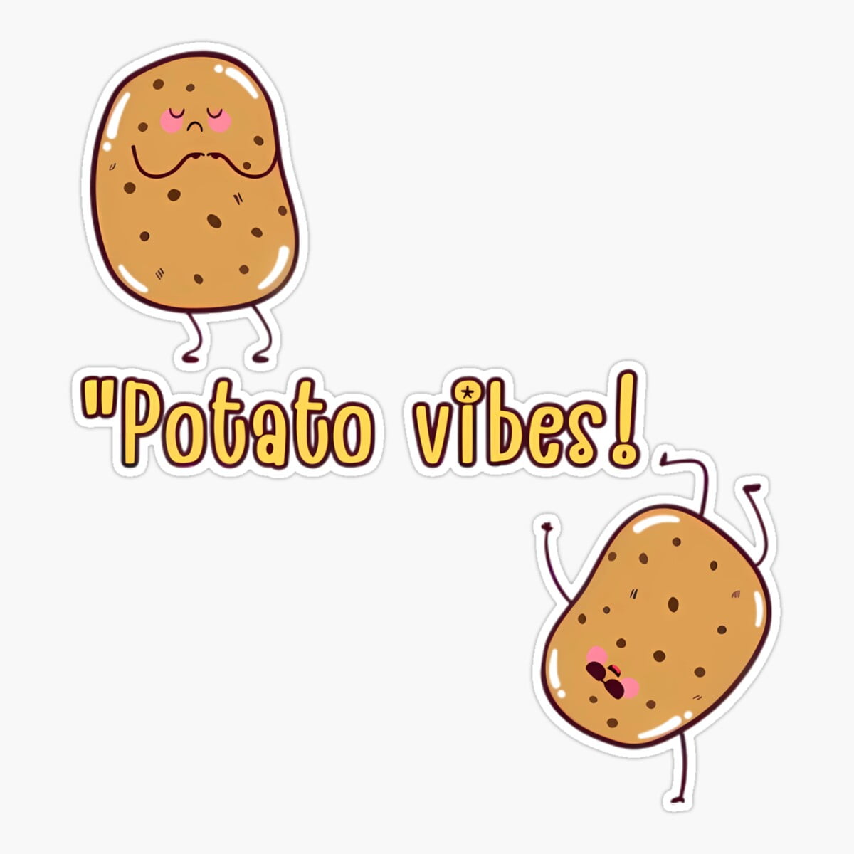 Maneki Spud-Tacular Style! Rock Your Potato Pride Today!Vegetable T ...