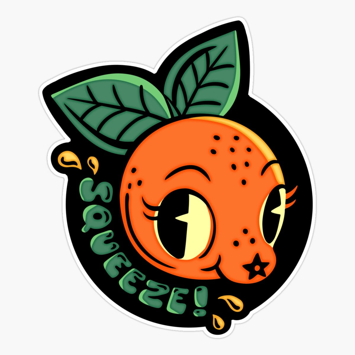 Maneki Squeeze! Fruity Fawn Er, Phone Decal Water Bottle Stickers Car ...