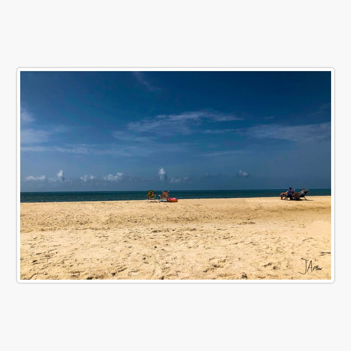 Maneki St George Island Sticker, Phone Decal Water Bottle Stickers Car ...