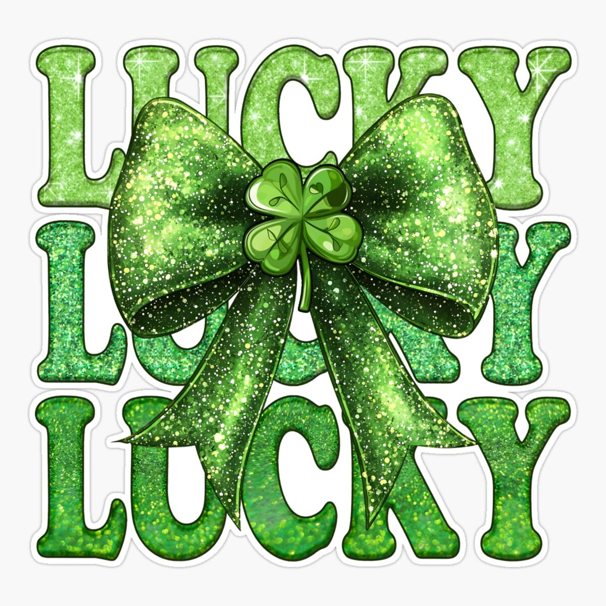 Maneki St Patricks Day, Lucky St Patrick'S Day Coquette Er, Phone Decal ...