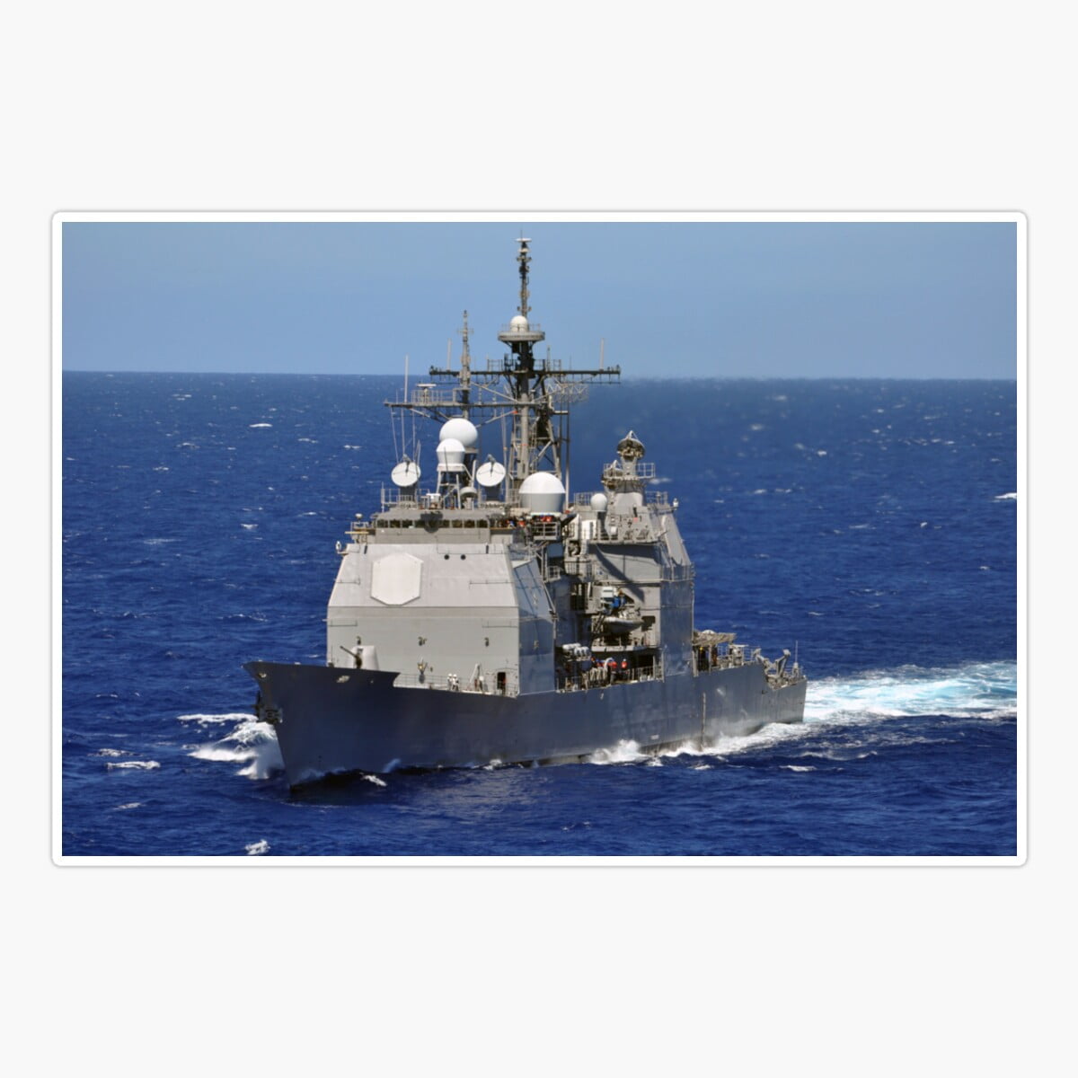 Maneki Stk103690M-The Guided-Missile Cruiser Uss Chancellorsville ...