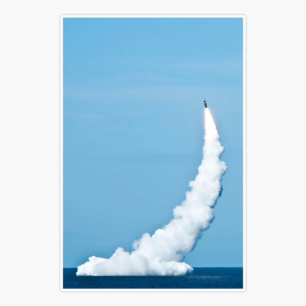 Maneki Stk104207M-An Unarmed Trident Ii D5 Missile Launches From Uss ...