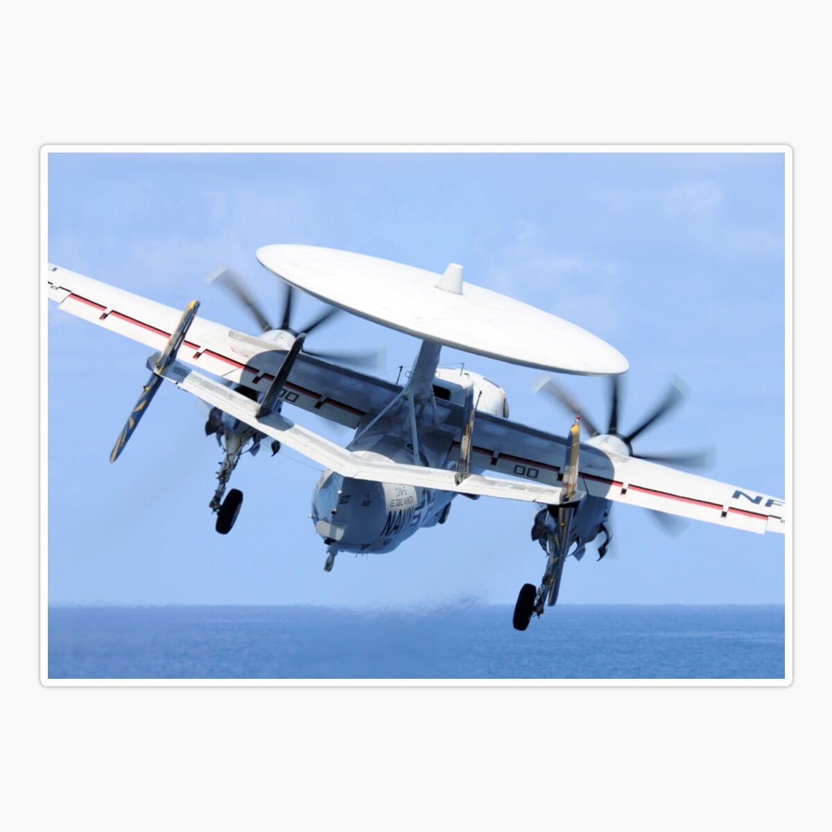 Maneki Stk104780M-An E-2C Hawkeye Launches From The Aircraft Carrier ...