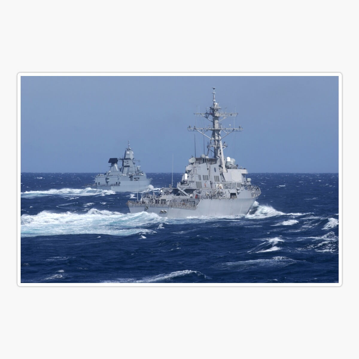 Maneki Stk105661M-Uss Carney Practices Diversion Tactics With The ...