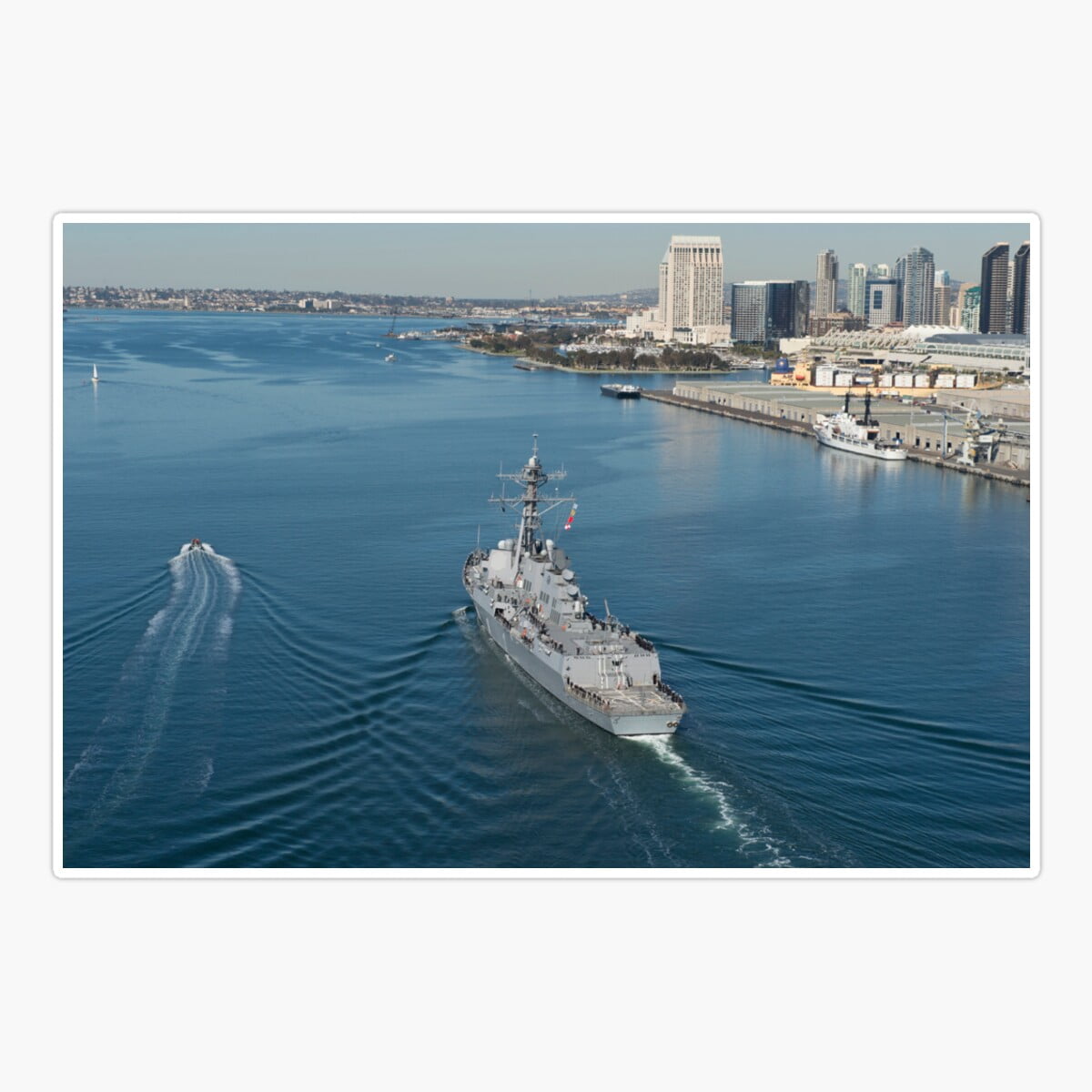 Maneki Stk106725M-Guided-Missile Destroyer Uss William P. Lawrence ...