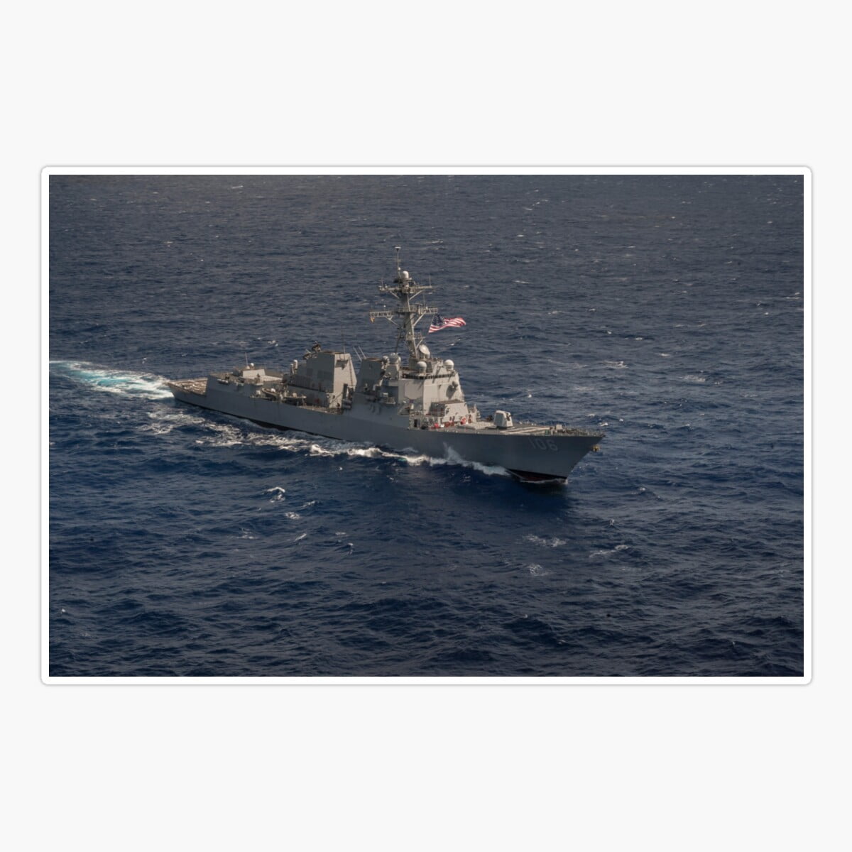 Maneki Stk106755M-The Arleigh Burke-Cl Guided-Missile Destroyer Uss ...