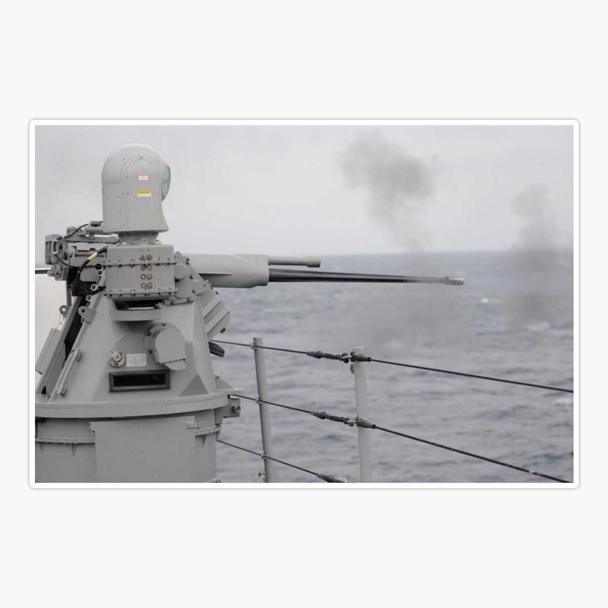 Maneki Stk106779M-A 25Mm Machine Is Fired Aboard Uss Blue Ridge. Er ...