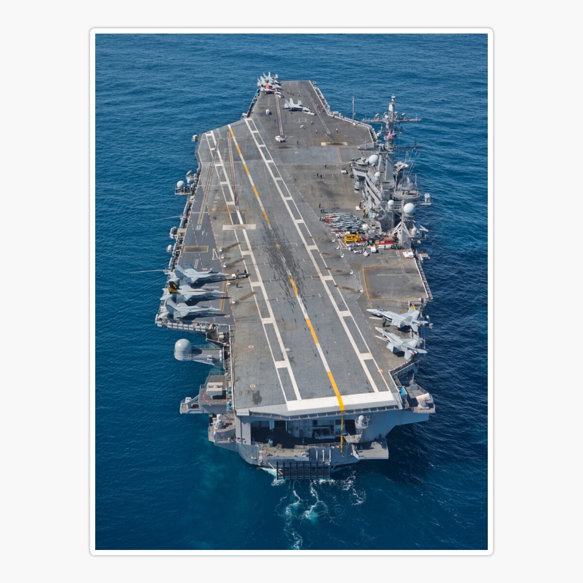 Maneki Stk106817M-The Aircraft Carrier Uss Carl Vinson In The Pacific ...