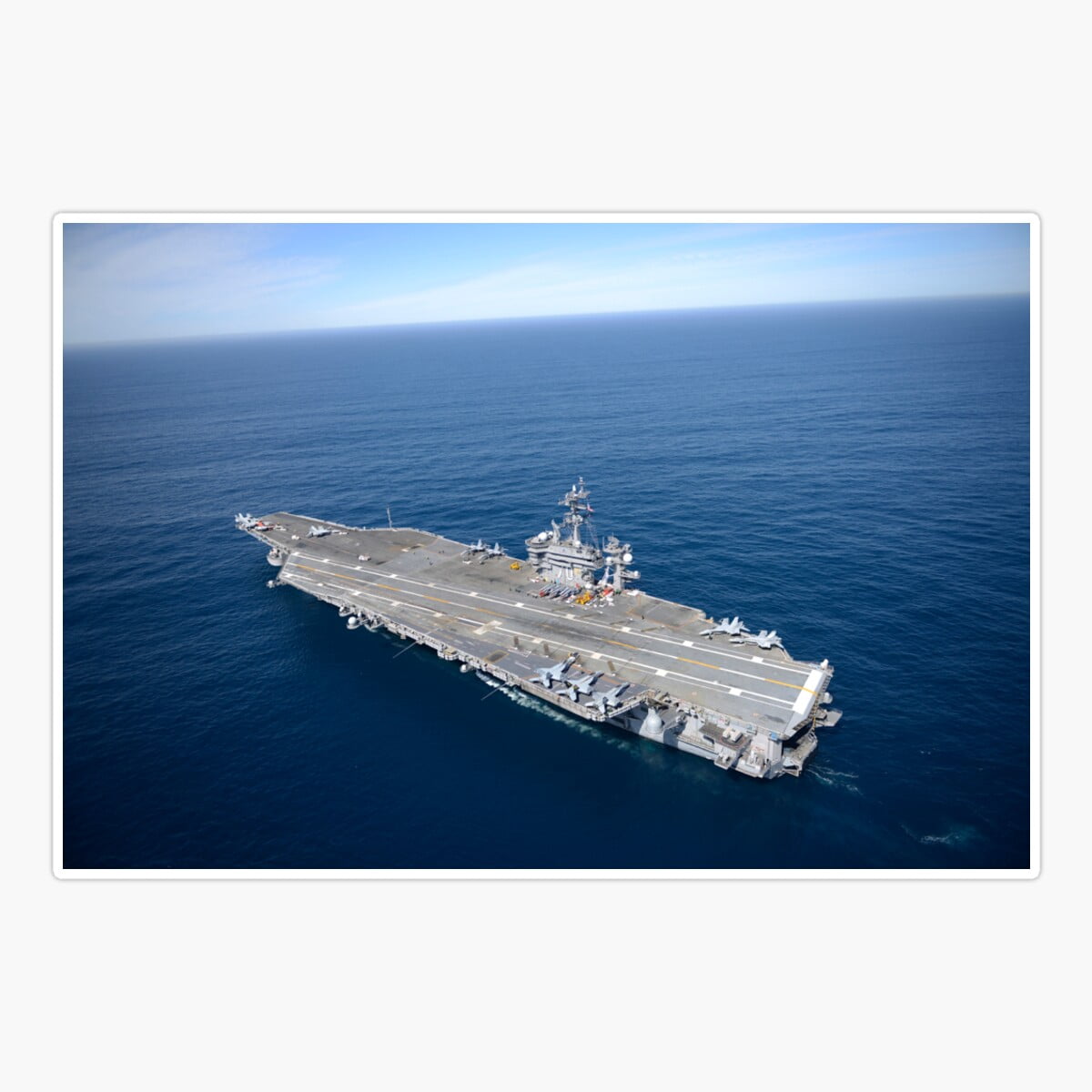 Maneki Stk106818M-The Aircraft Carrier Uss Carl Vinson In The Pacific ...