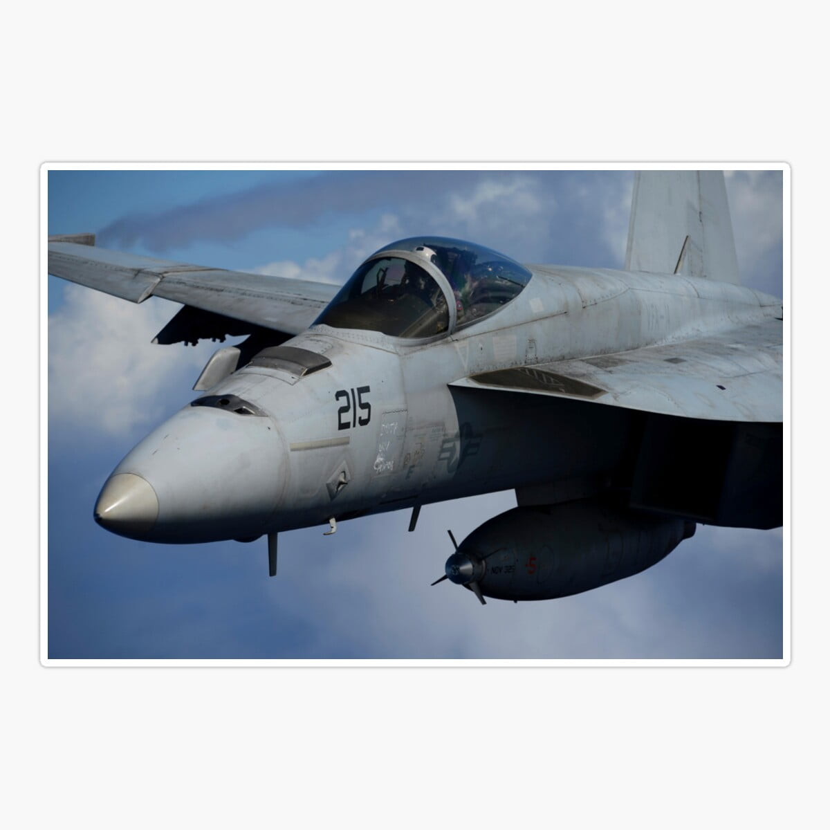 Maneki Stk107541M-An F/A-18E Super Hornet Over The Pacific Ocean. Er ...