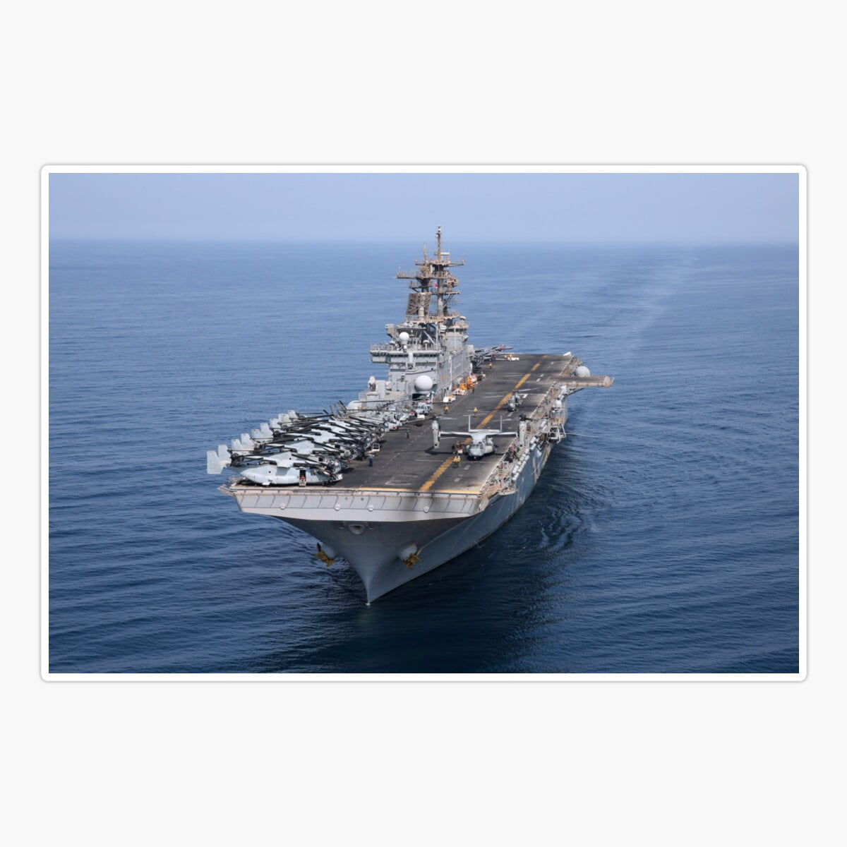 Maneki Stk107819M-Amphibious Ault Ship Uss Kearsarge Conducts ...