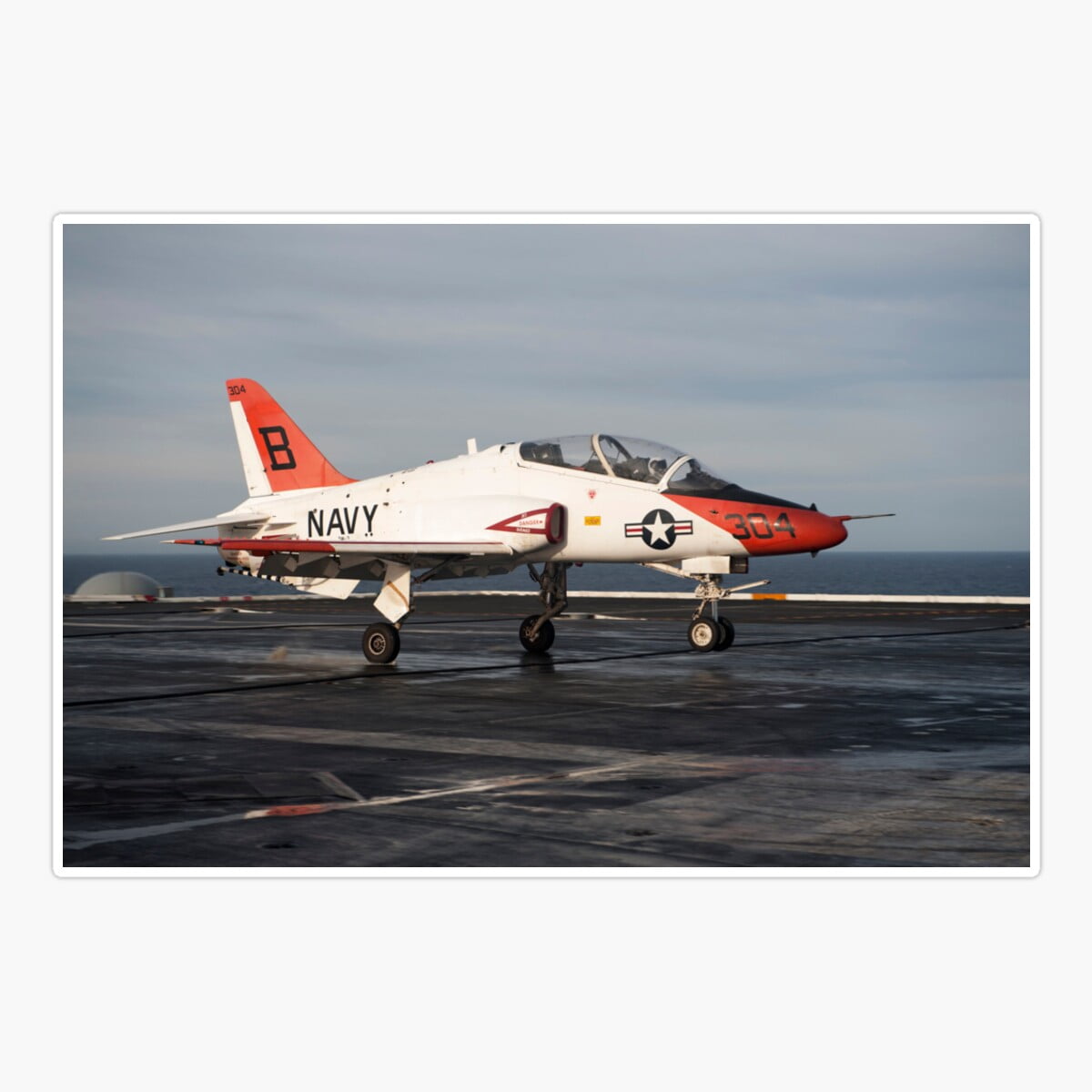 Maneki Stk108281M-A T-45C Goshawk Lands On The Flight Deck Of Uss Carl ...