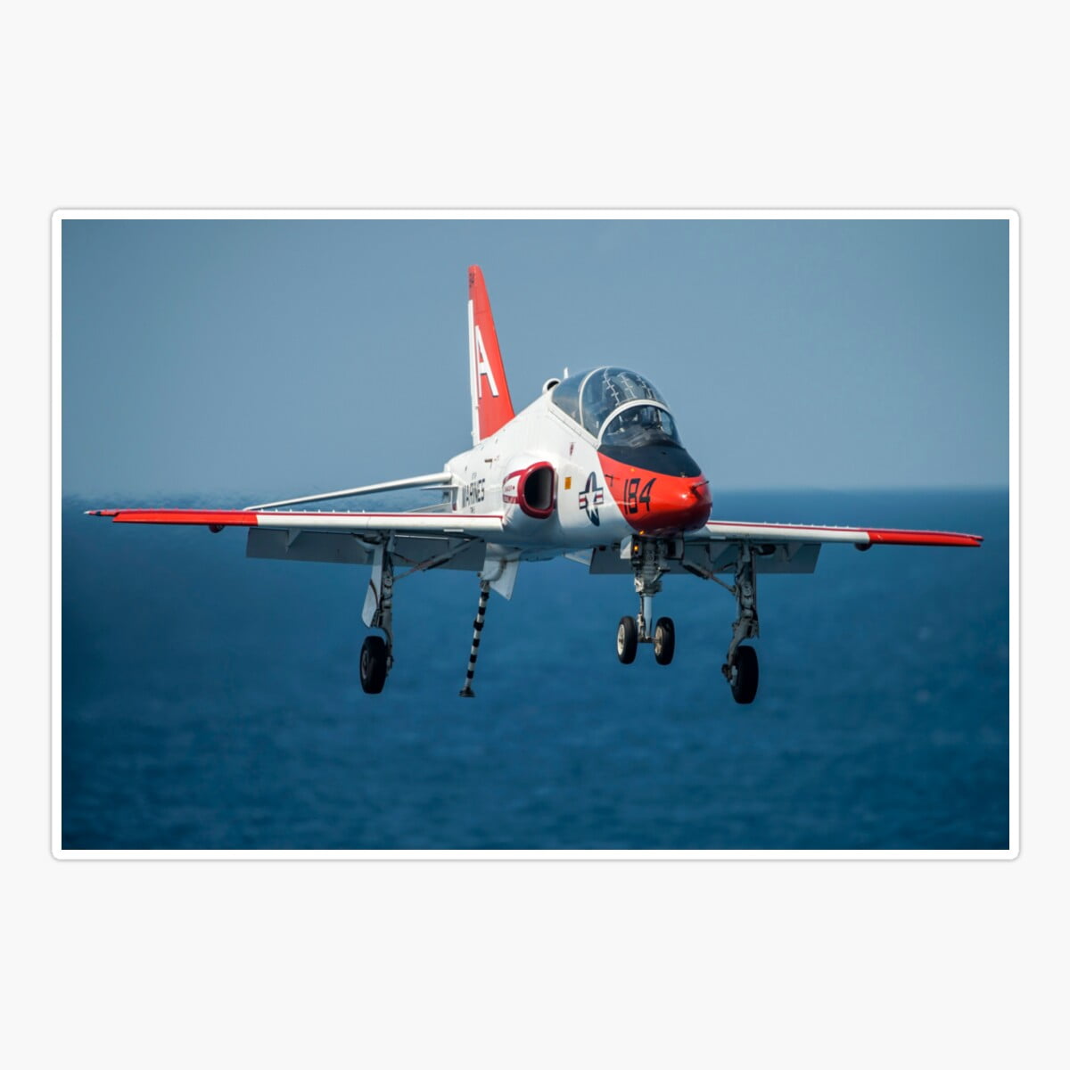 Maneki Stk108363M-A T-45C Goshawk Prepares To Land On The Flight Deck ...