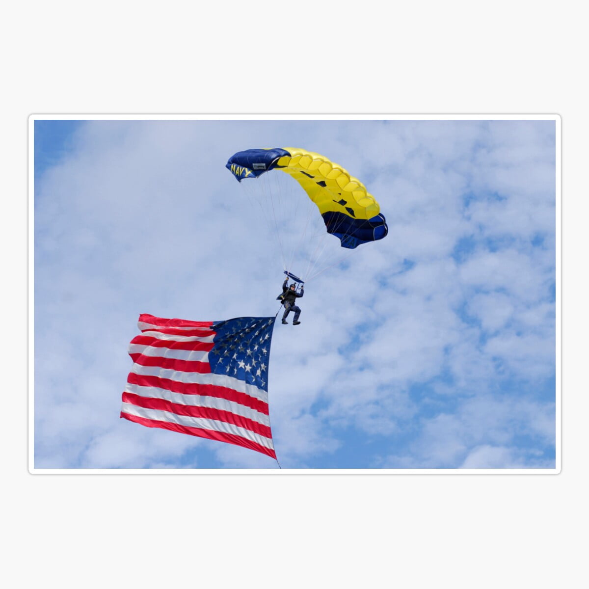 Maneki Stk108999M-The U.S. Navy Parachute Demonstration Team, The Leap ...