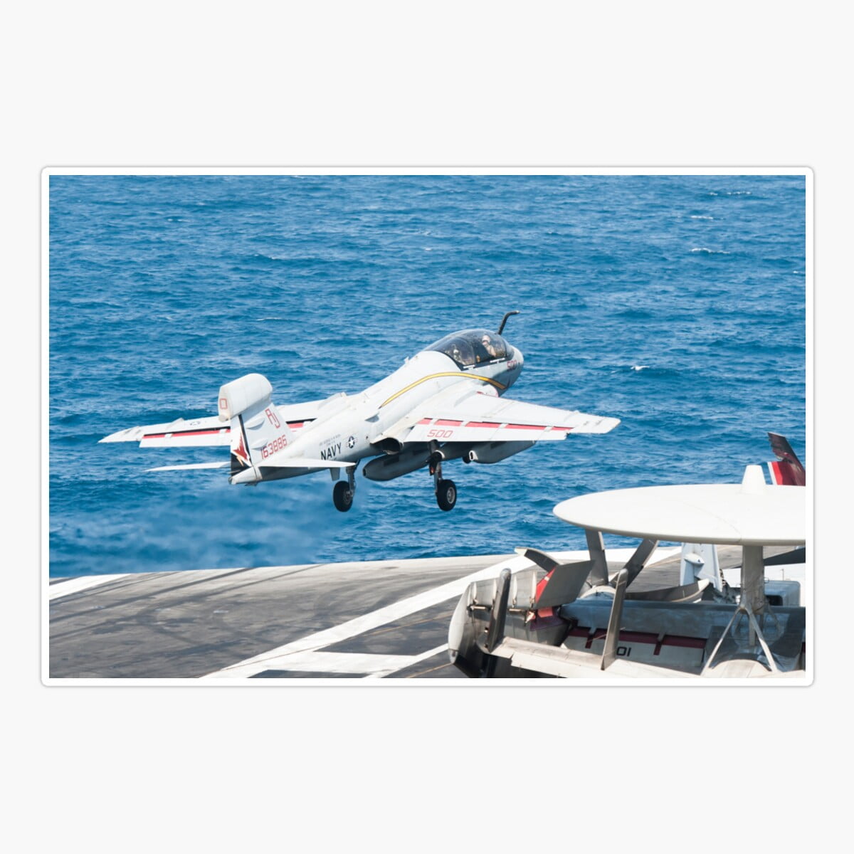 Maneki Stk109001M-An Ea-6B Prowler Takes Off From The Flight Deck Of ...