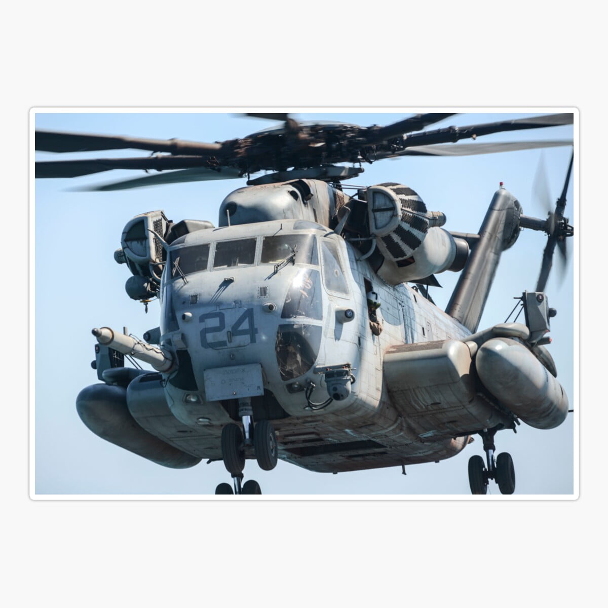 Maneki Stk109318M-A Ch-53 Super Stallion Takes Off From The Flight Deck ...