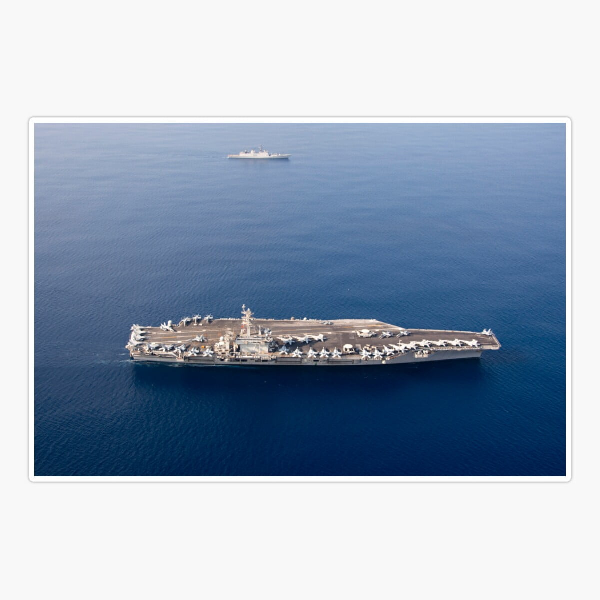 Maneki Stk109436M-Uss Theodore Roosevelt Indian Frigate Shivalik ...