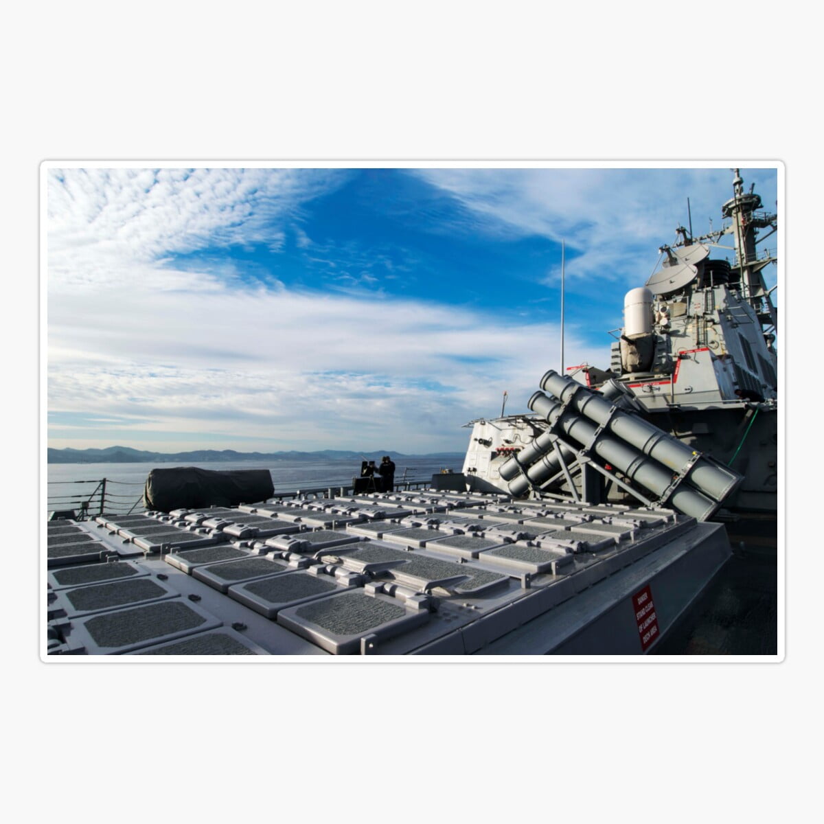 Maneki Stk109471M-Guided Missile Destroyer Uss Porter Transits The ...