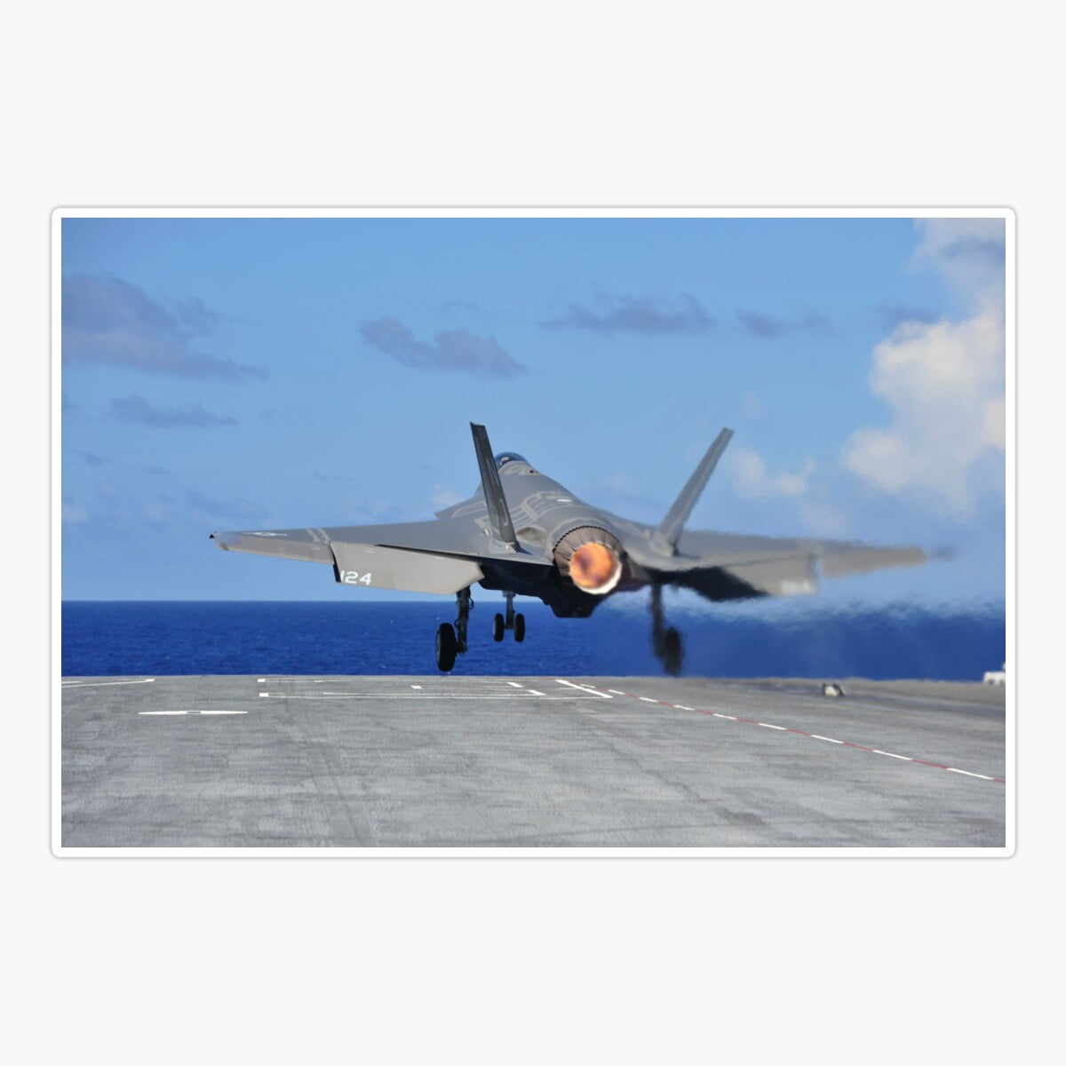 Maneki Stk109792M-An F-35C Lightning Ii Launches Off The Flight Deck Of ...