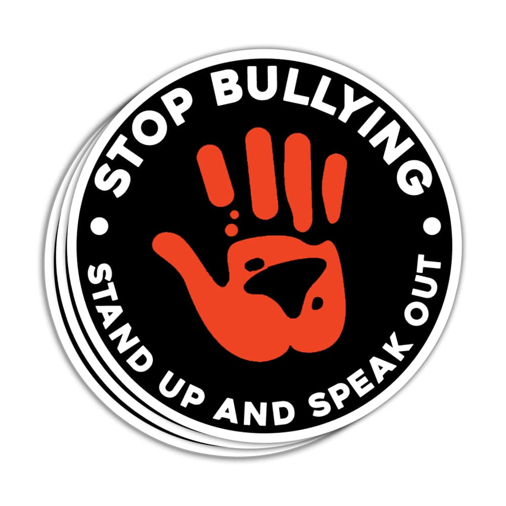 Maneki Stop Bullying Stand Up Speak Out Sticker Anti-Bullying Awareness ...