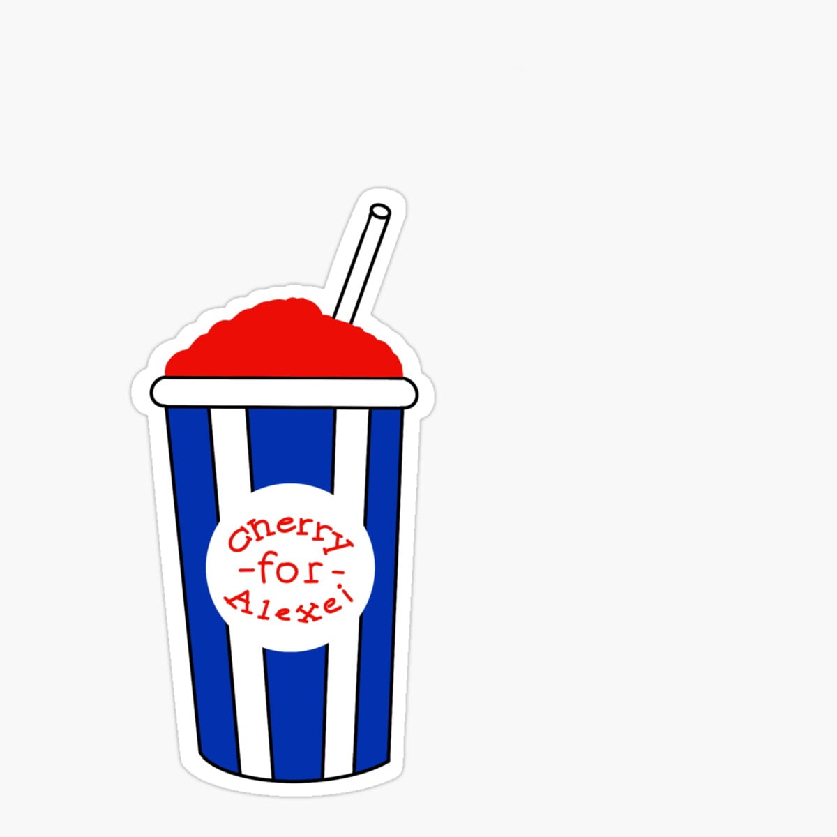 Maneki Stranger Things- Cherry For Alexei Er, Phone Decal Water Bottle ...