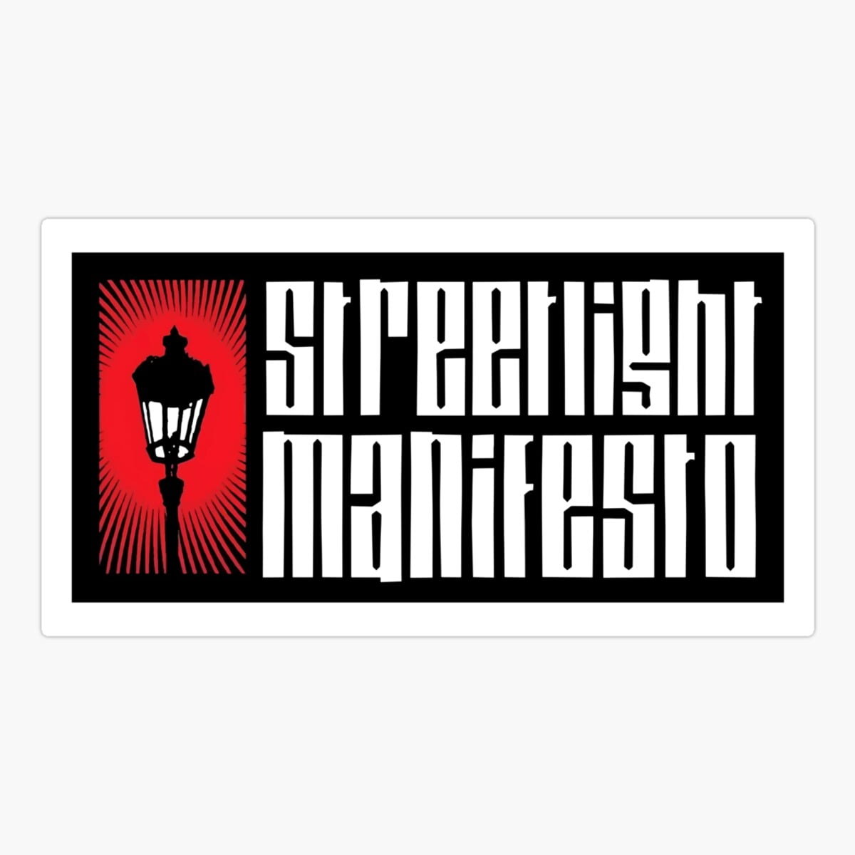 Maneki Streetlight Manifesto Mad Pony Stone Sticker, Phone Decal Water ...
