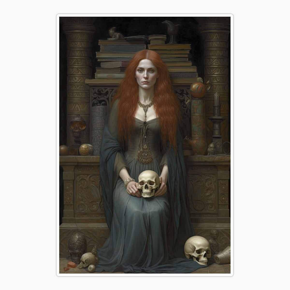 Maneki Studying The Mystic Arts Er, Phone Decal Water Bottle Stickers ...