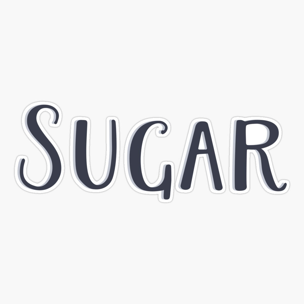 Maneki Sugar Pantry Label Sticker, Phone Decal Water Bottle Stickers ...