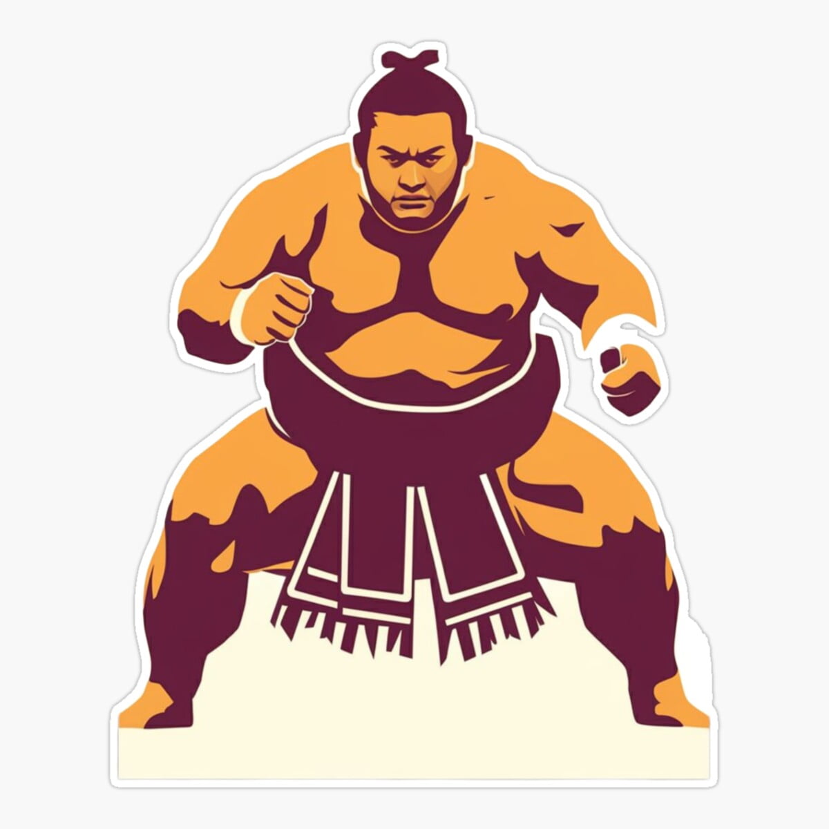 Maneki Sumo Wrestler, I Love Japanese Sumo Tee Vintage Art, Wrestling Gift, I Big In Japan Sumo ...