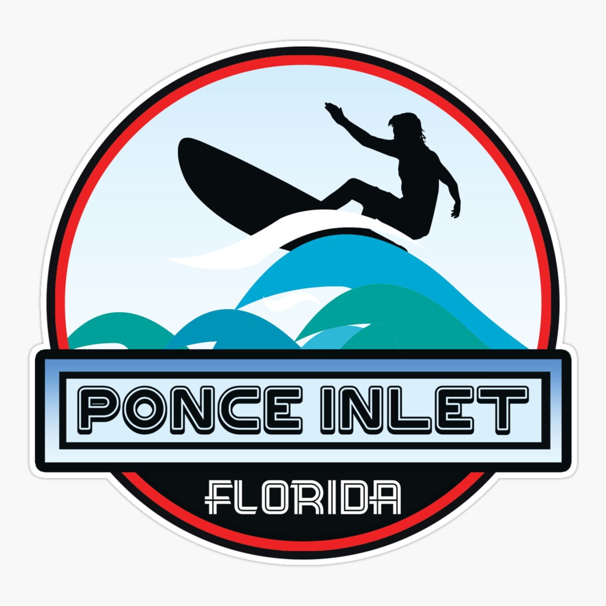 Maneki Surfing Ponce Inlet Florida Sursurfer Surfboard Waves Ocean ...