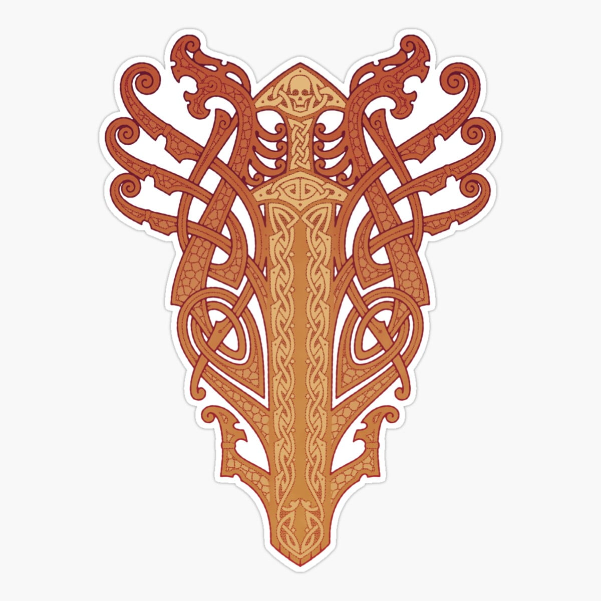 Maneki Surtr'S Sword Er, Phone Decal Water Bottle Stickers Car Decals ...