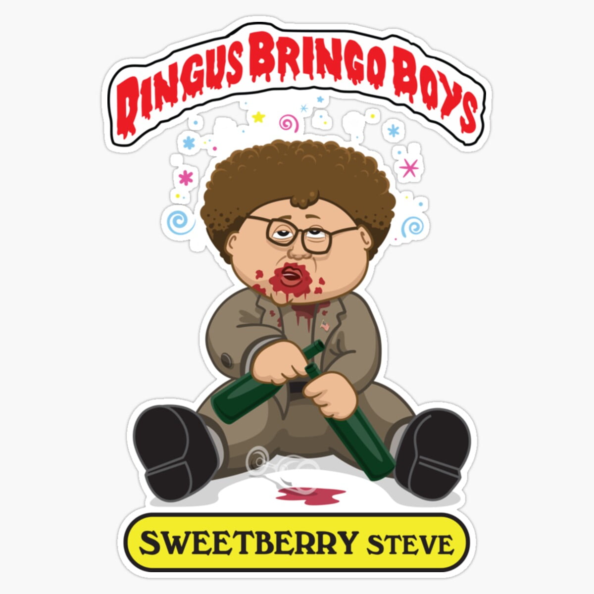 Maneki Sweetberry Steve Er, Phone Decal Water Bottle Stickers Car ...