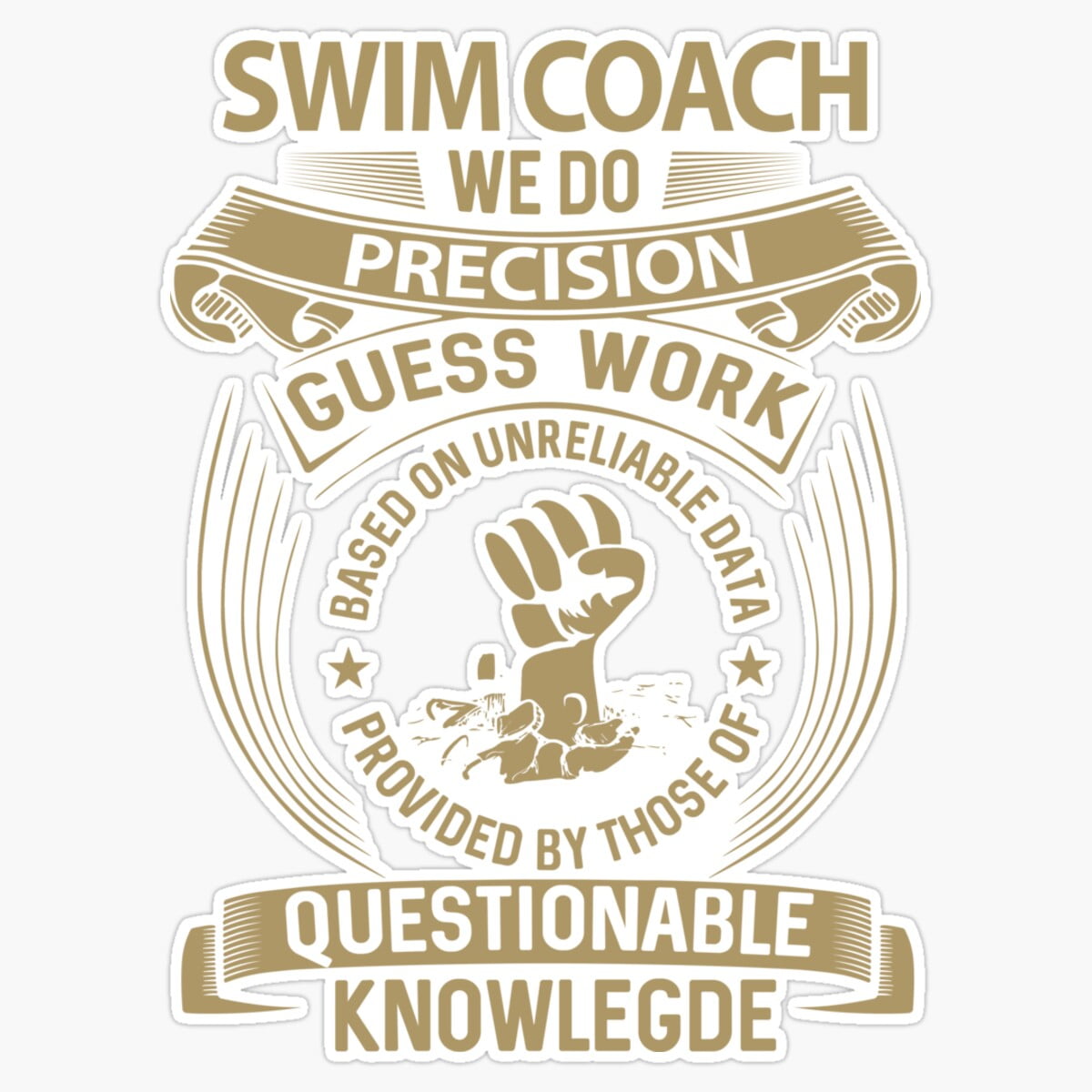 Maneki Swim Coach T Shirt - We Do Precision Gift Item Tee Er, Phone ...