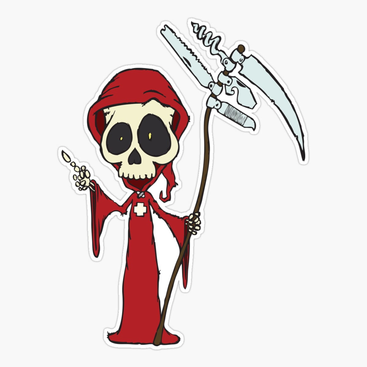 Maneki Swiss Reaper Er, Phone Decal Water Bottle Stickers Car Decals ...