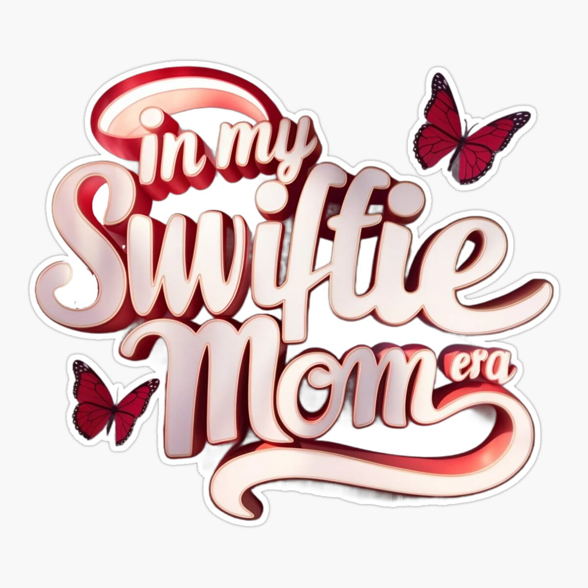 Maneki Switie Mom In My Switie Mom Era. Modern Sticker, Phone Decal ...